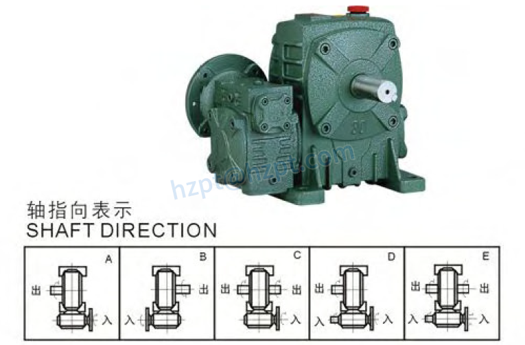 China WPEDA Series Double Stage Worm Gearboxes , Manufacturer, Supplier ...