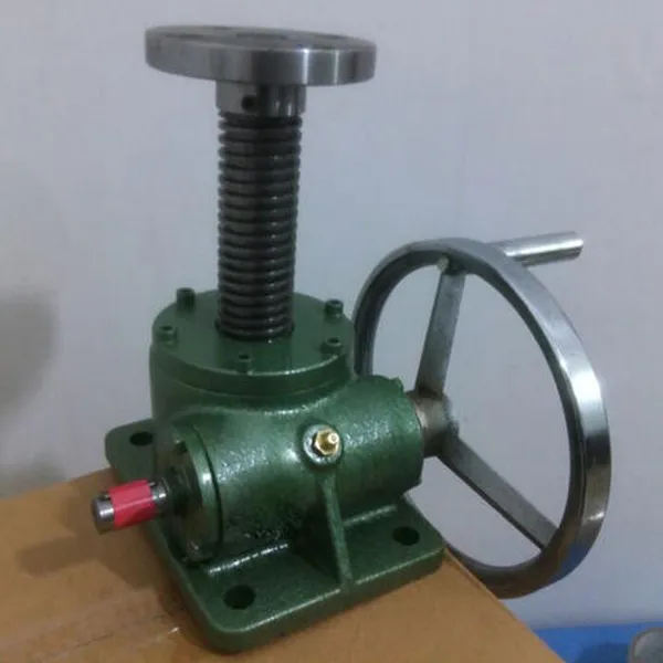 China SWL Series Hand Wheel Worm Gear Screw Jack for Lifting Equipment ...
