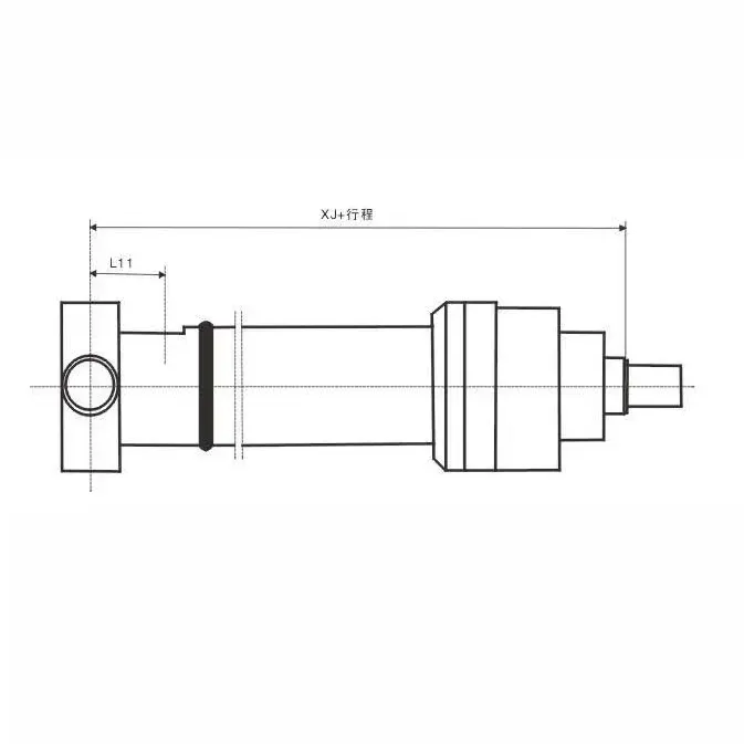 China Rear Pin Type Metallurgical Hydraulic Cylinder , Manufacturer ...
