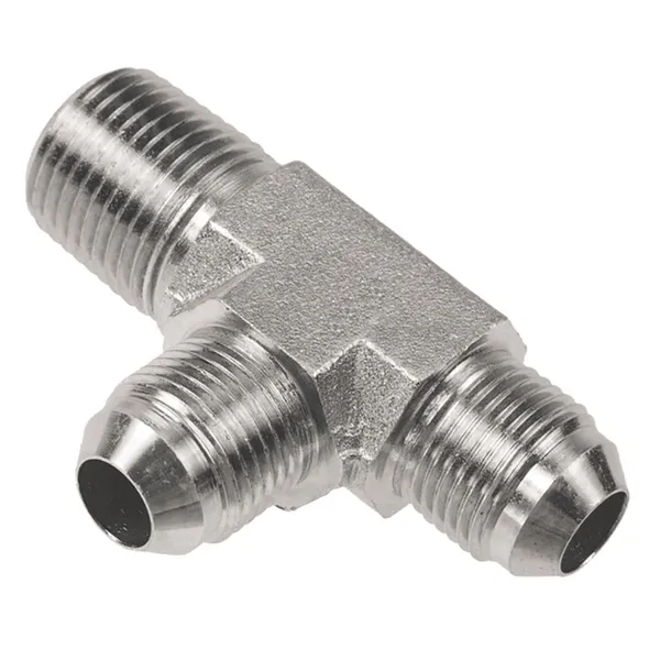 China Flared Tube Male Run Tee Fittings , Manufacturer, Supplier ...