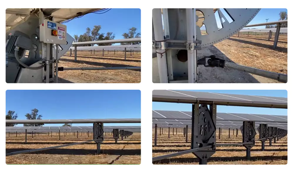 China Tracker PTO Drive Shaft for Solar Energy System Rotating Solar ...
