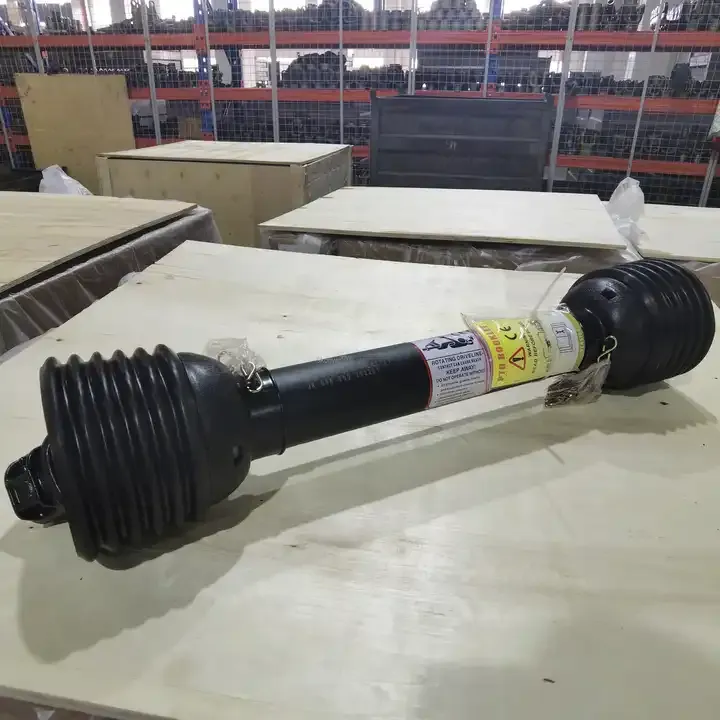 China Support Customer Made Length PTO Drive Shaft Yellow Black Safety ...