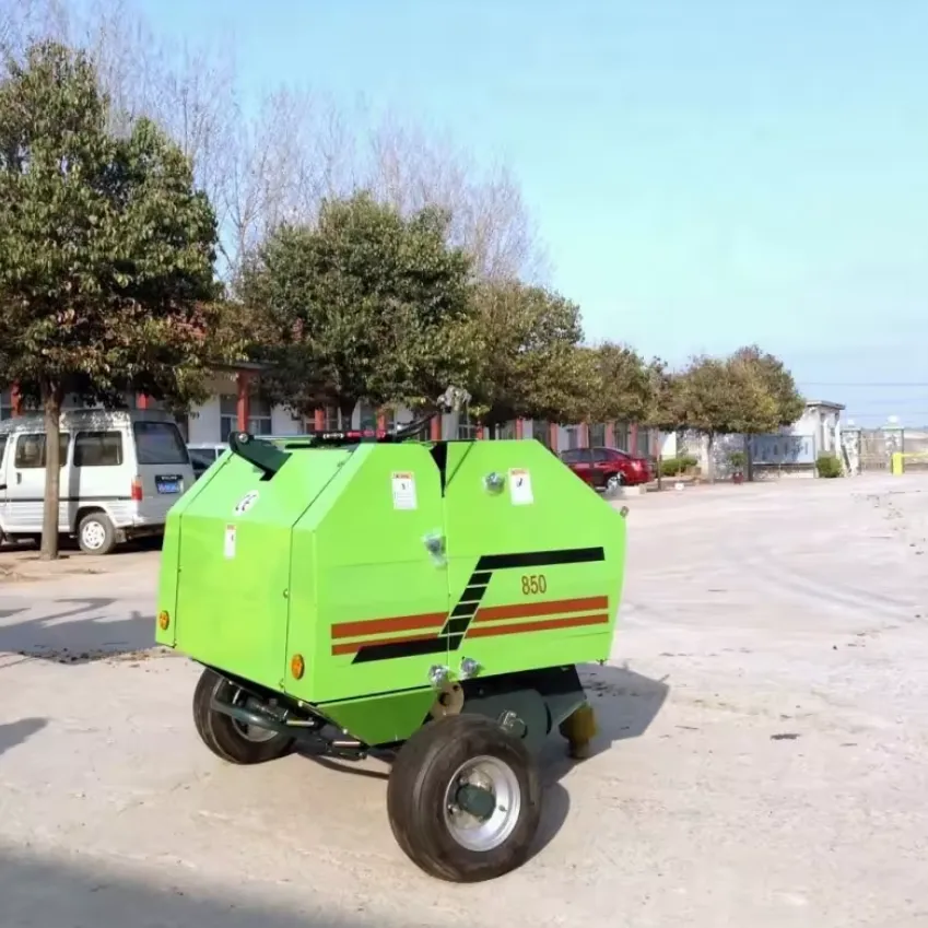 China Mini Round Baler and Wrapper for Sale , Manufacturer, Supplier ...